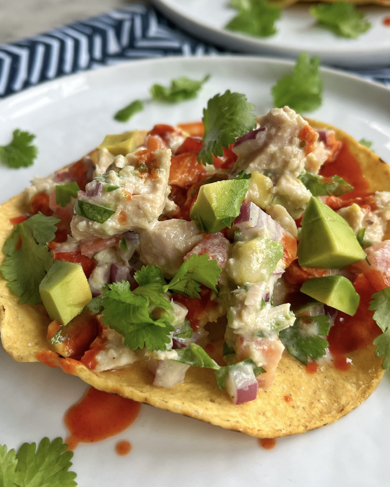 Kristina Felix’s Spicy Tuna and Avocado Tostada - Store-Bought Is Fine