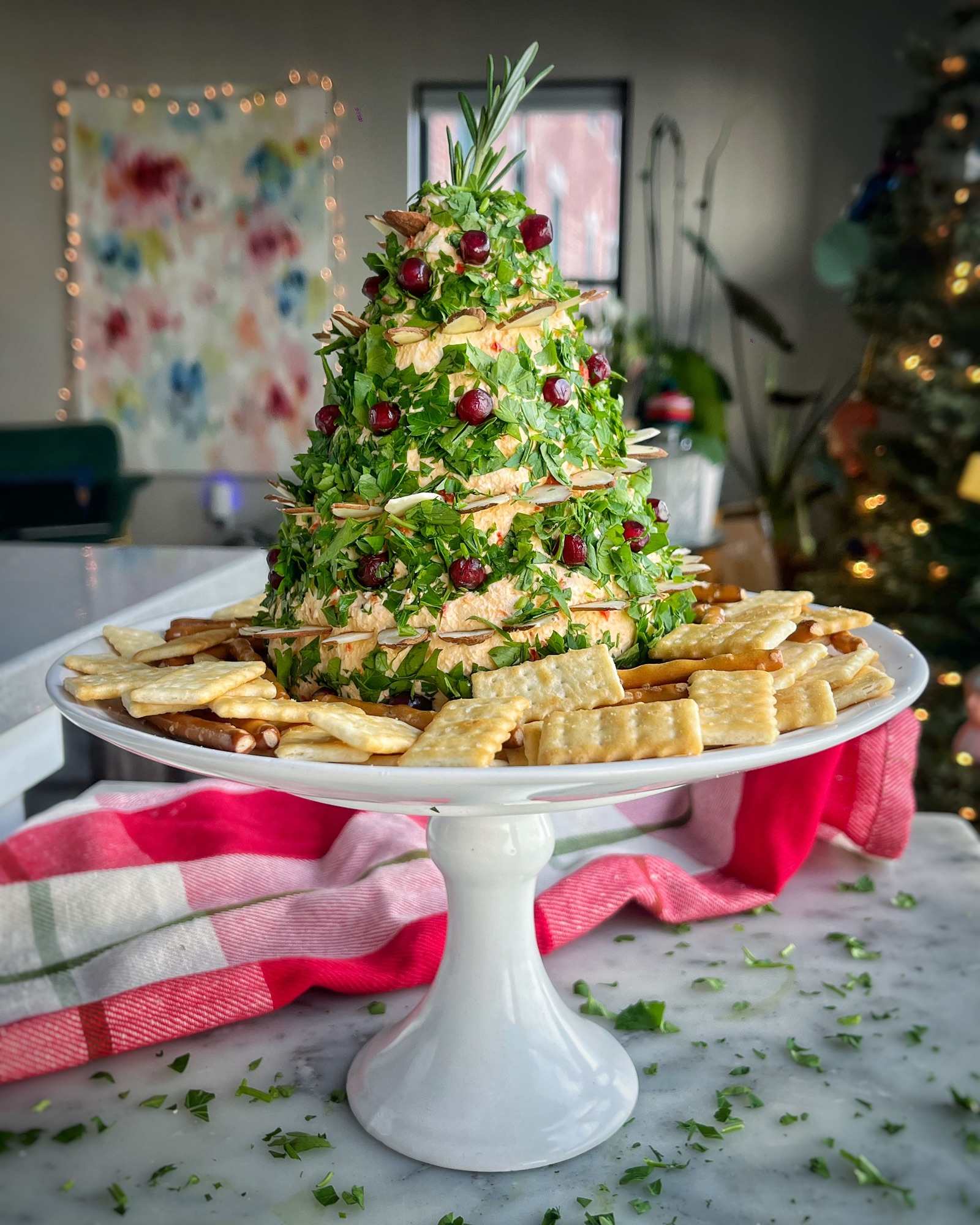 Dolly Parton’s “Tree’s a Crowd” Cheese Ball - Store-Bought Is Fine