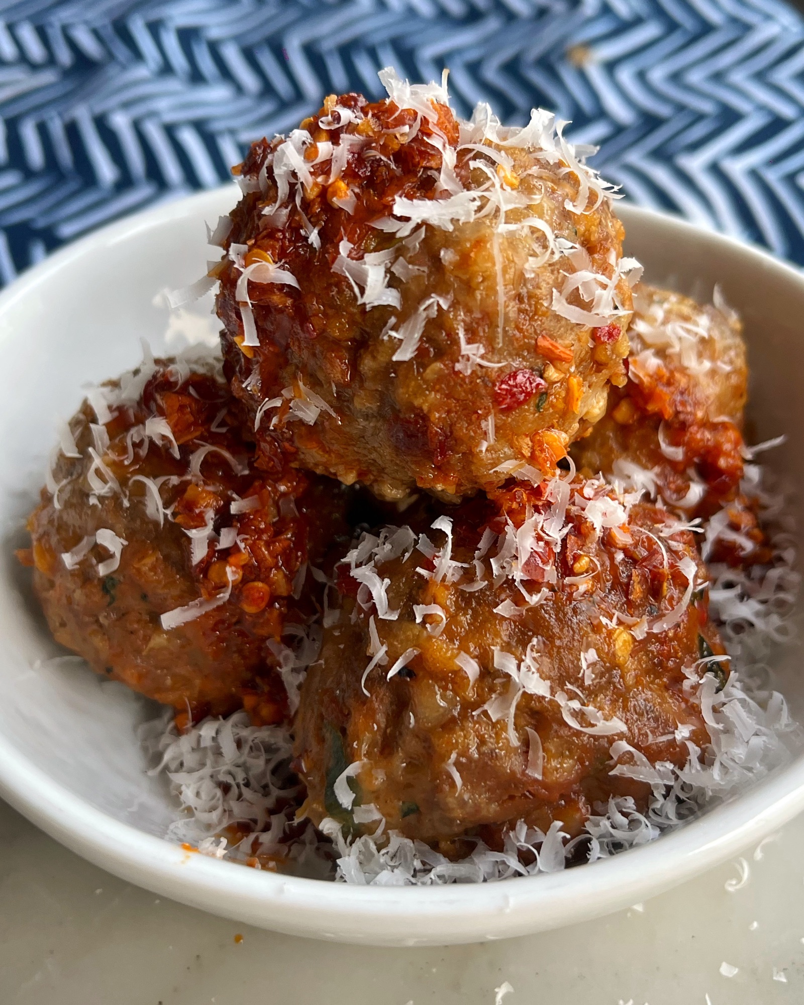 James Park’s Fiery Spaghetti & Meatballs - Store-Bought Is Fine